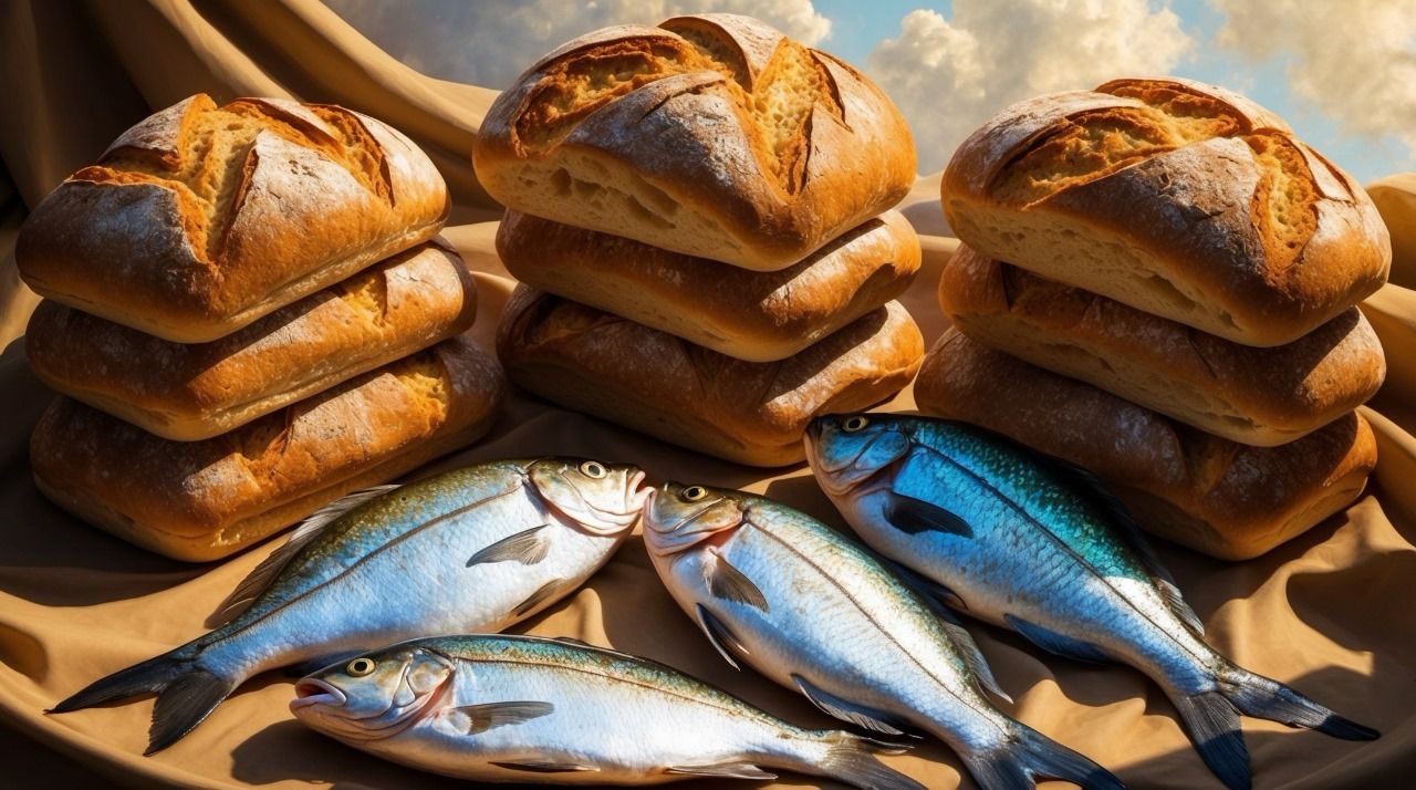 5 Roti dan 2 Ekor Ikan | RED-JOSS